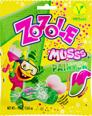 Fizzzy Candies Drops Painter Blue - Rasberry Flavoured - Zozole for fun
